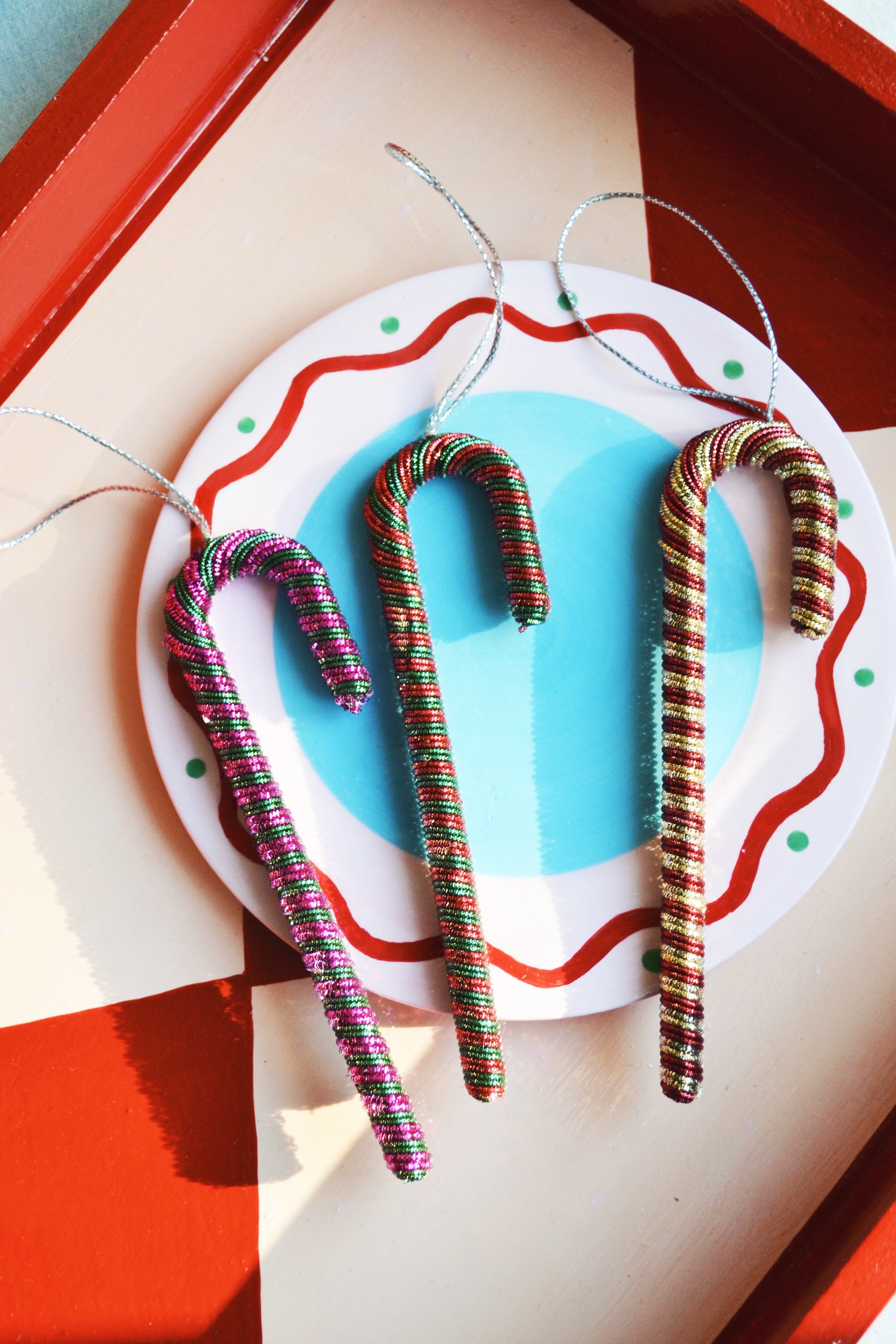 Candy Stick Ornament - Three Styles Available – Spicer and Wood