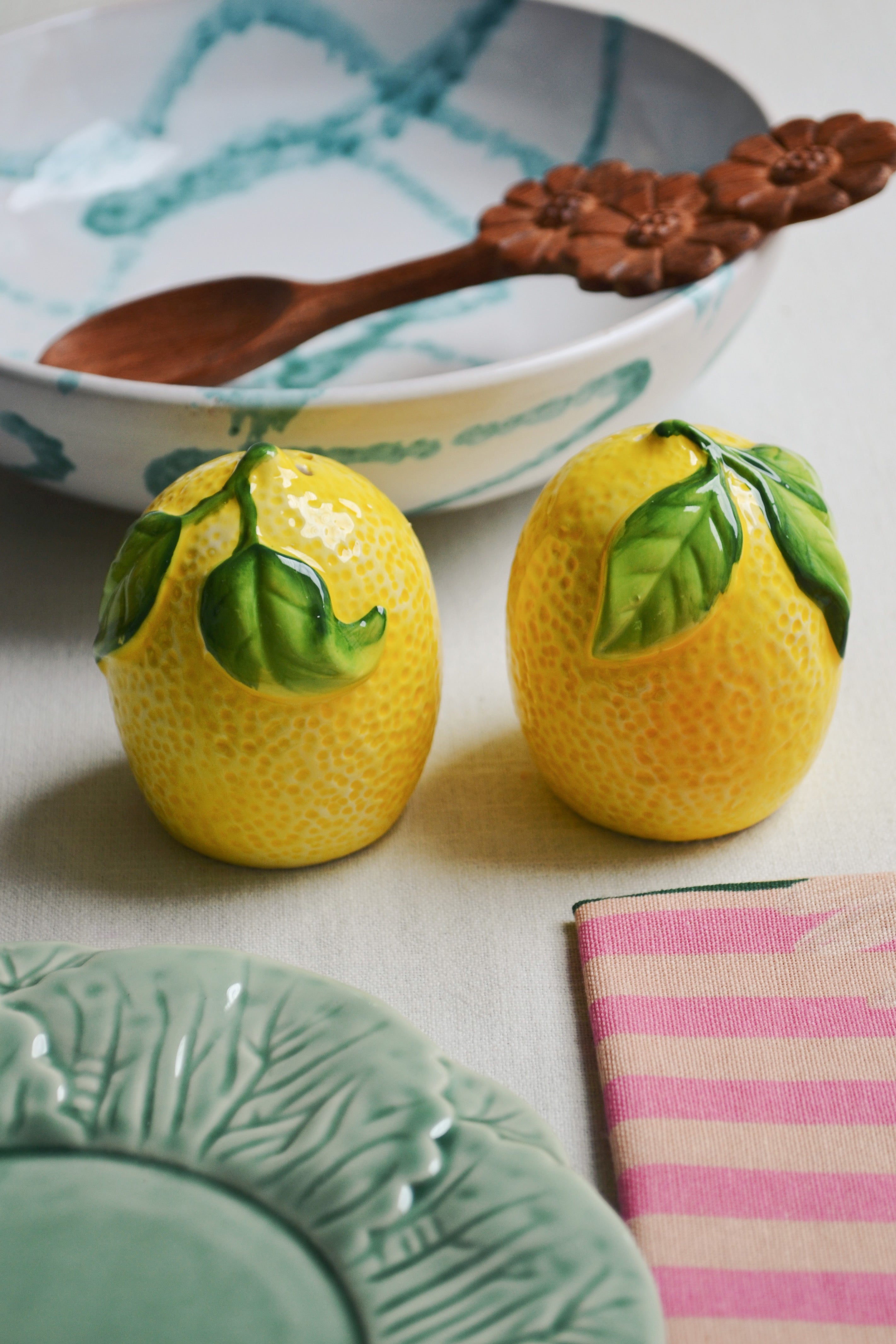 Lemon Salt and Pepper Shakers – Spicer and Wood