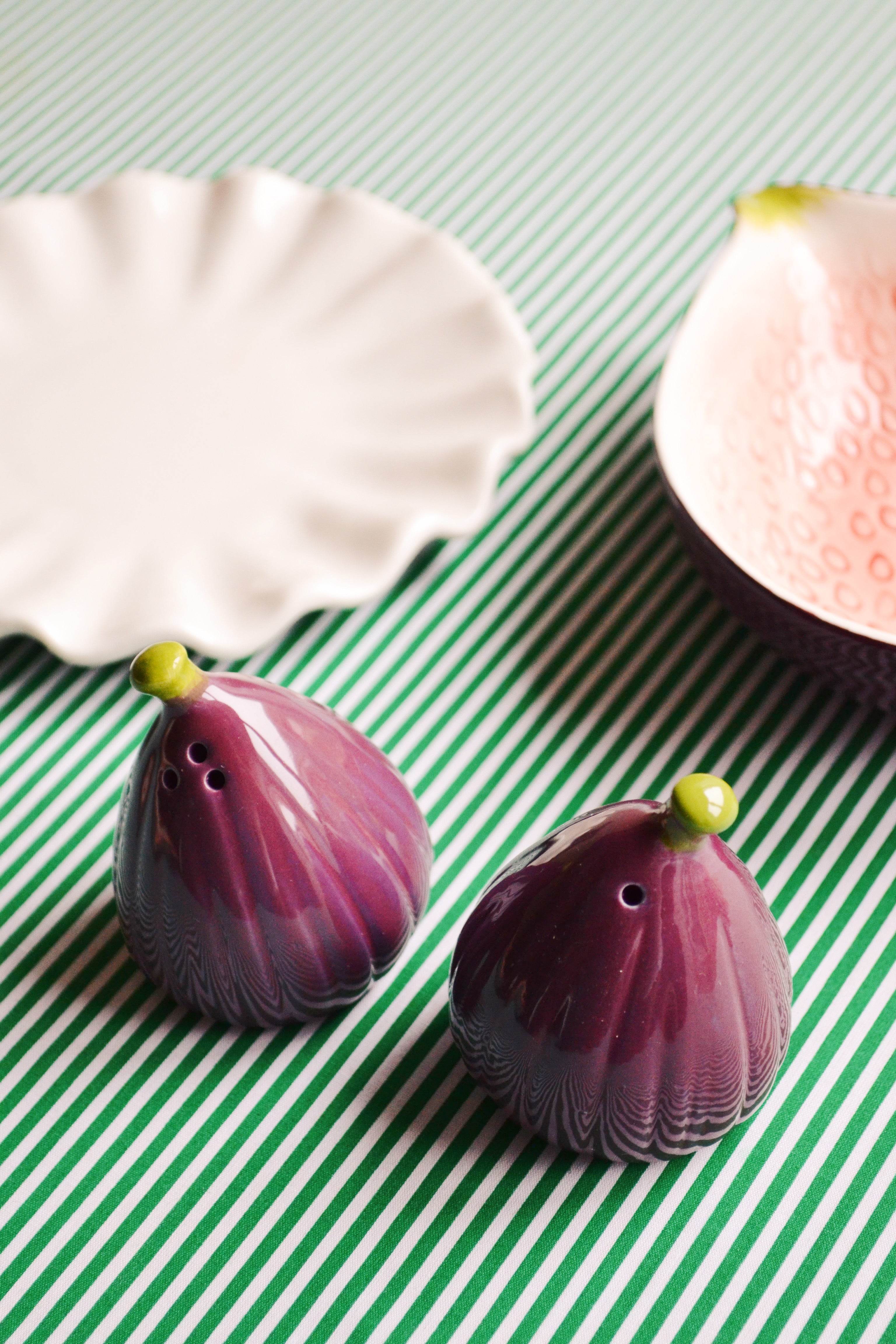 Fig Salt and Pepper Shakers – Spicer and Wood