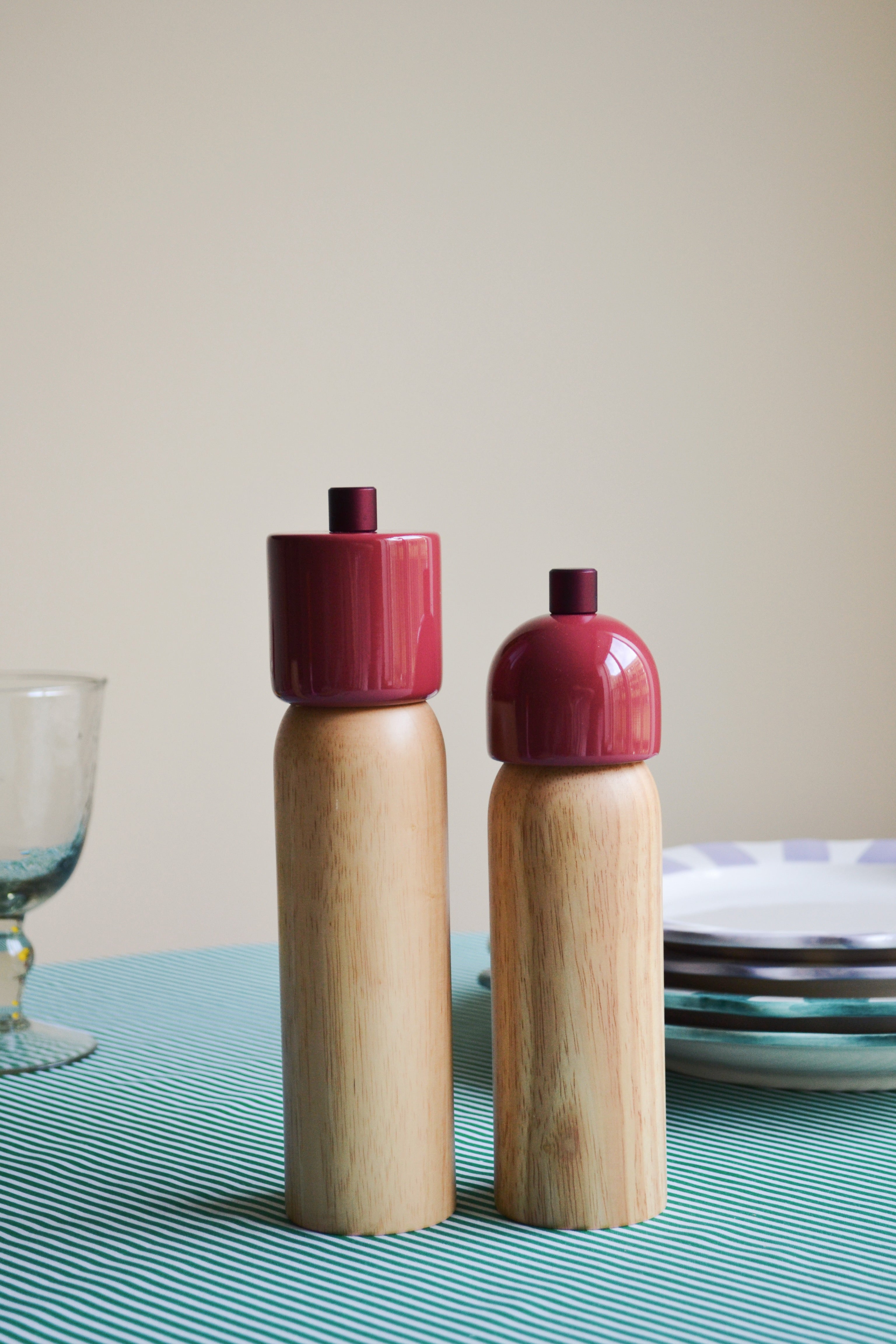 Salt and Pepper Grinder - Red - Two Sizes Available – Spicer and Wood
