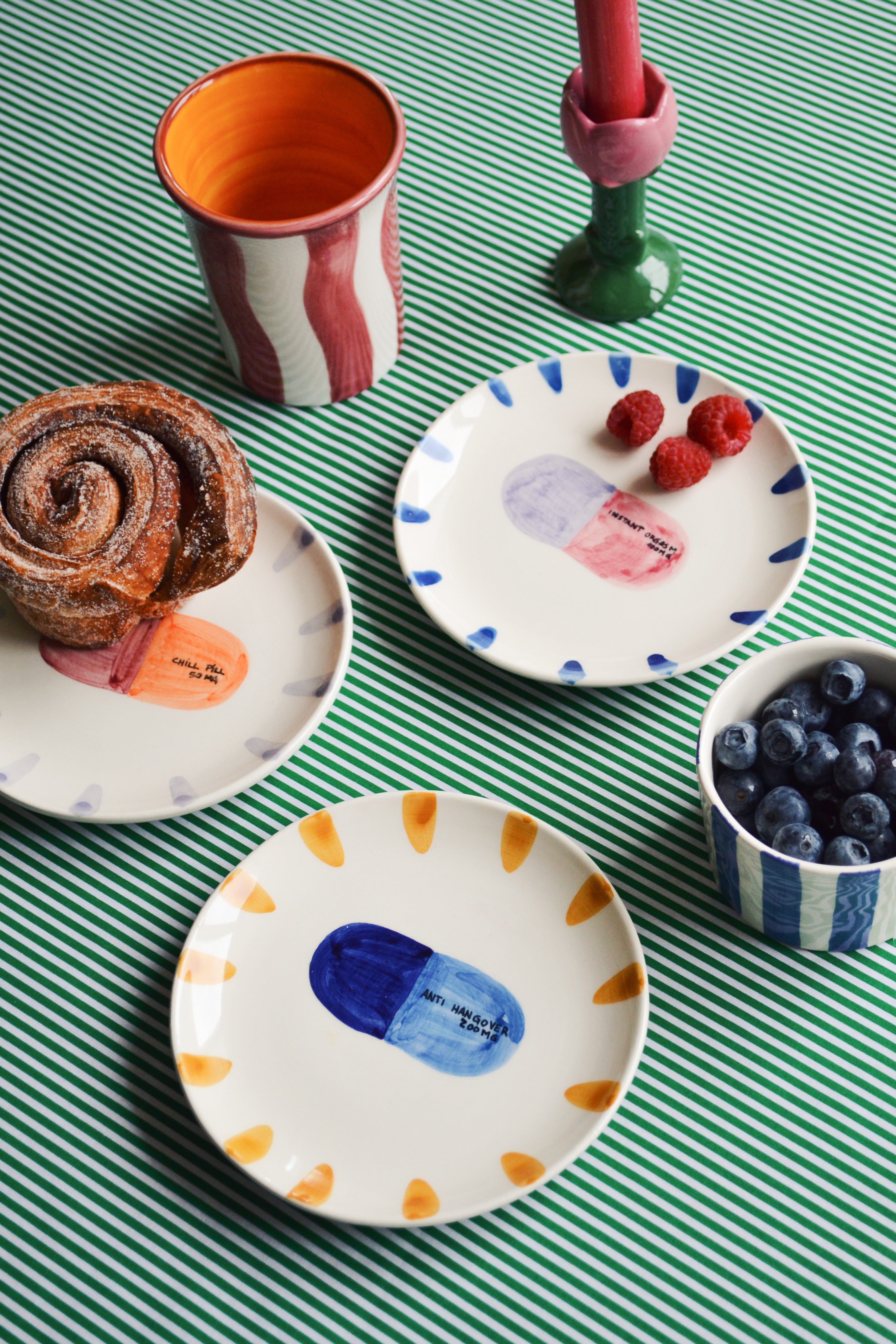 Anti Hangover Pill Dessert Plate – Spicer and Wood