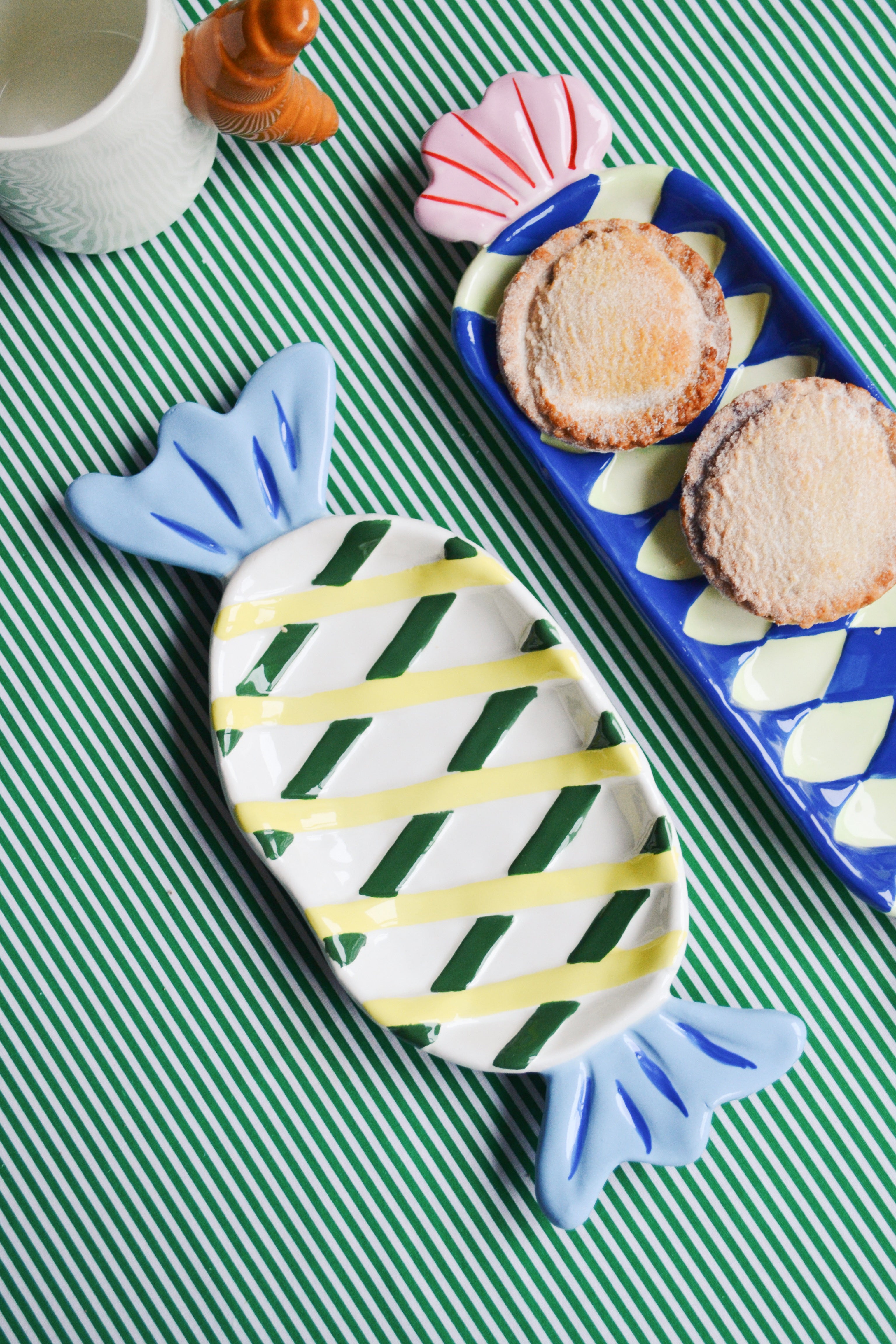 Green and Yellow Candy Sweet Plate - Medium – Spicer and Wood