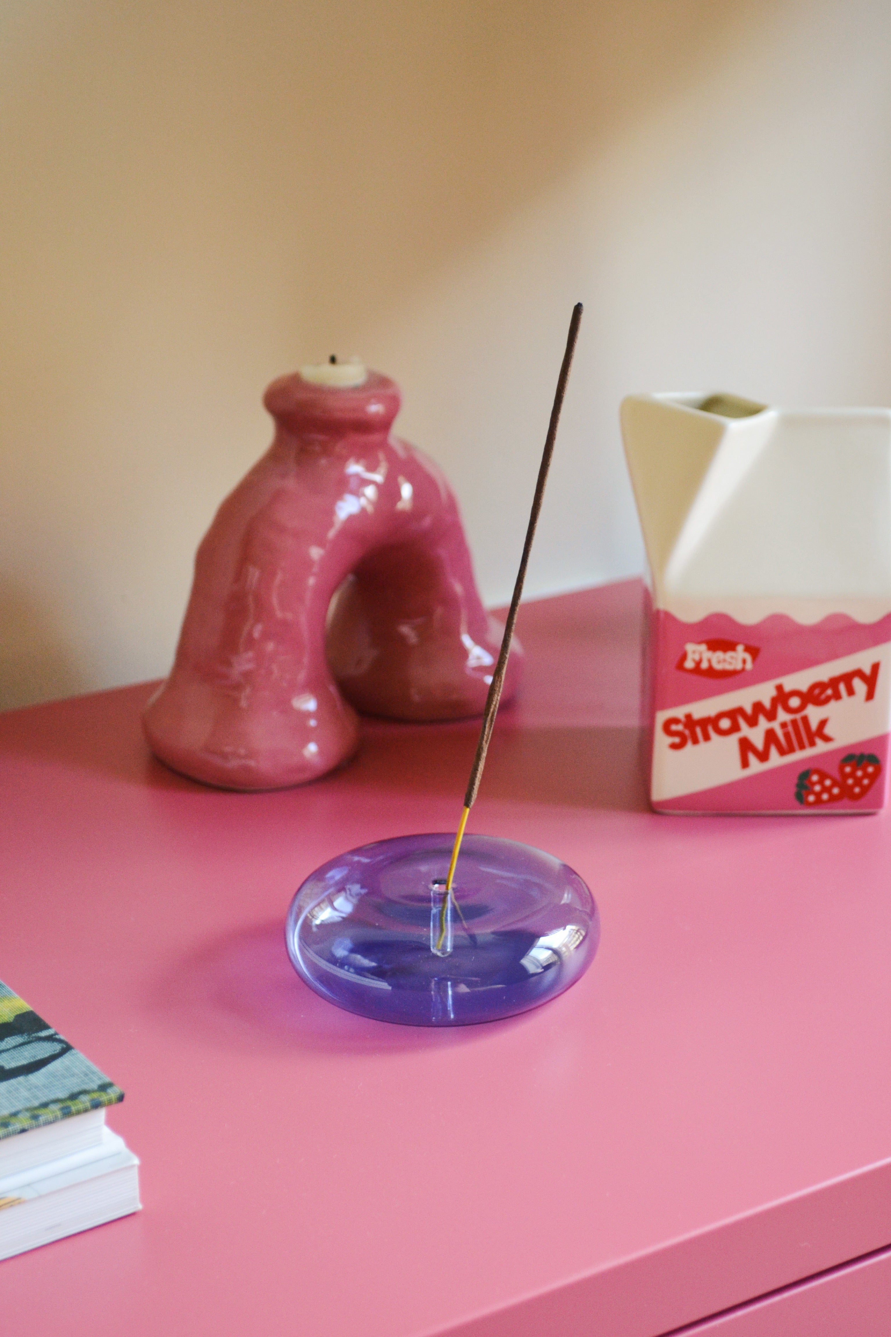 Blue Dimple Incense Holder – Spicer and Wood