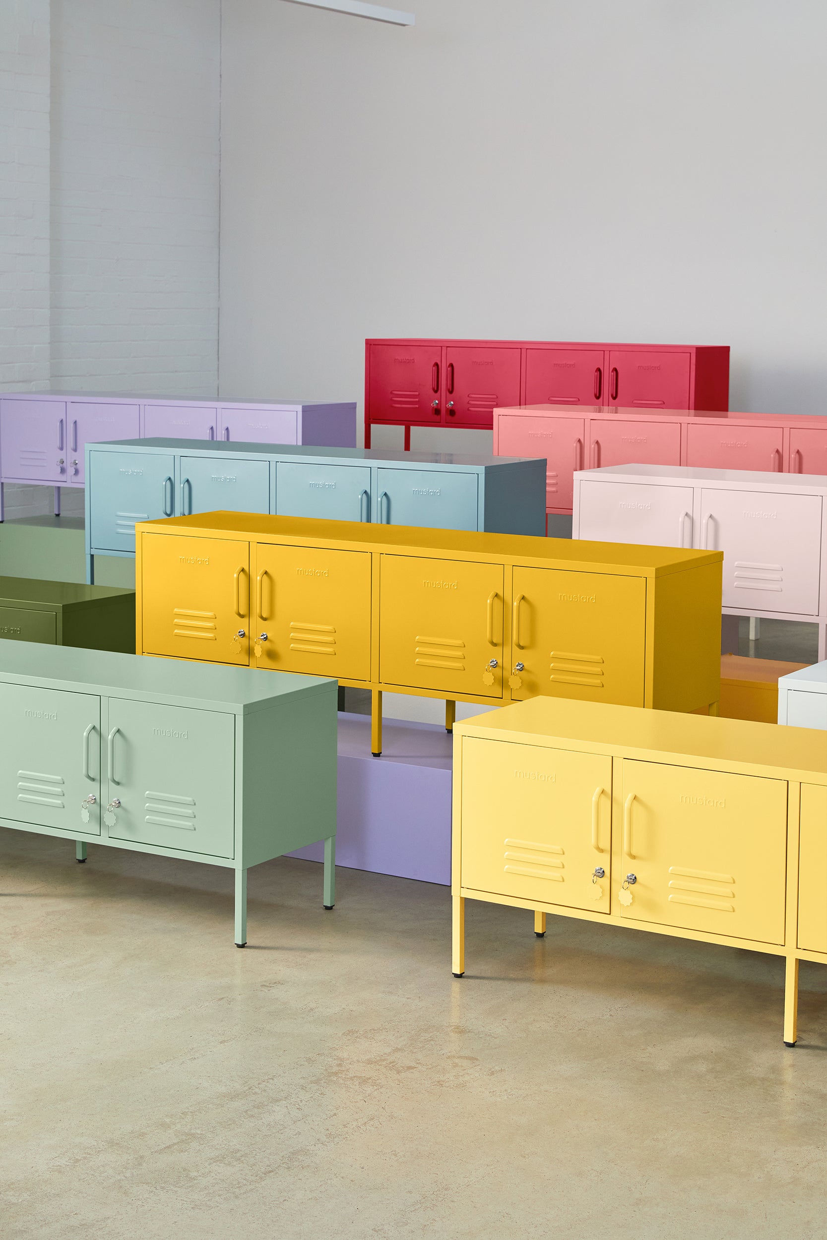 Mustard Made | The Standard Metal Locker in Berry – Spicer and Wood