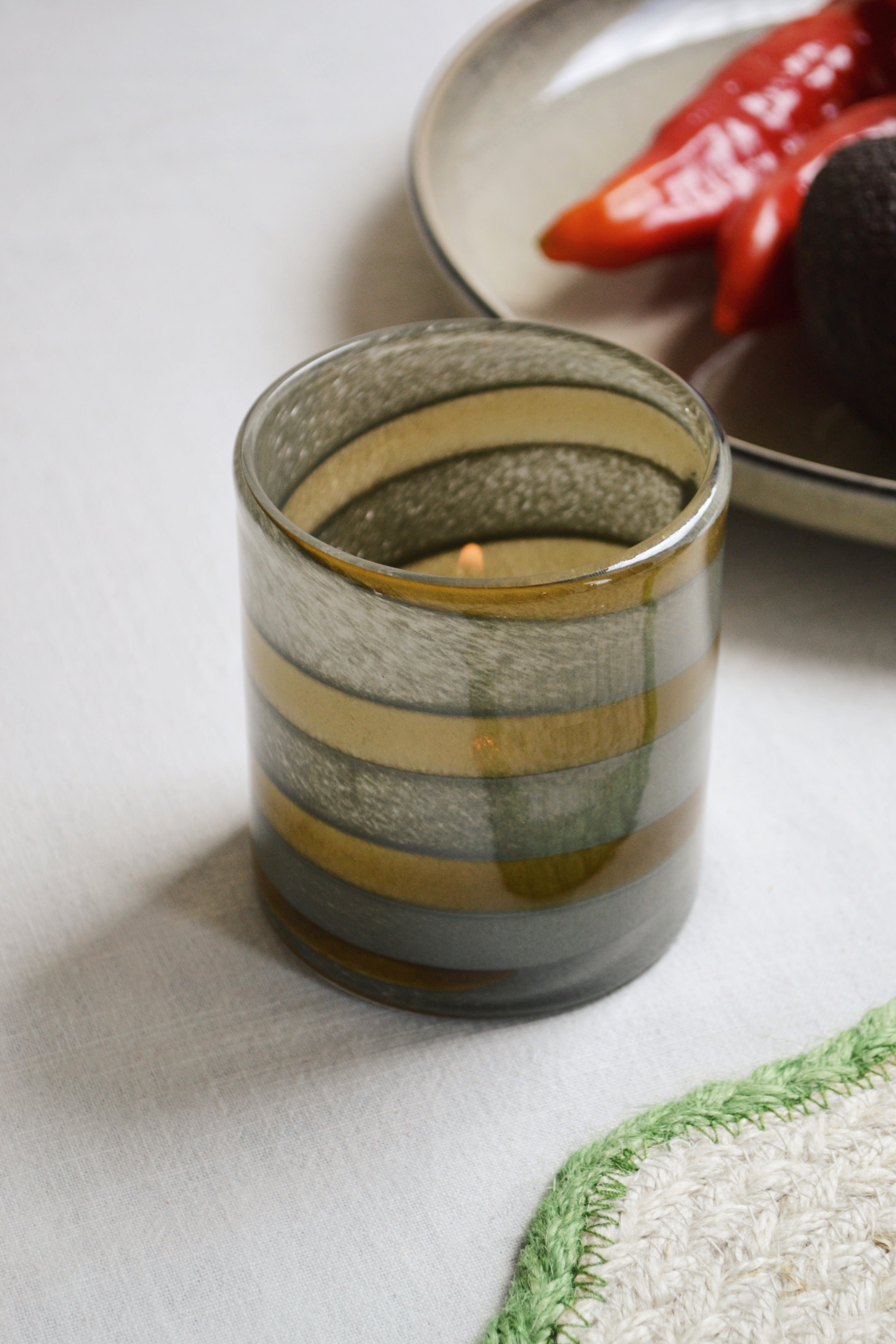 Swirl Tea Light Holder - Brown – Spicer and Wood