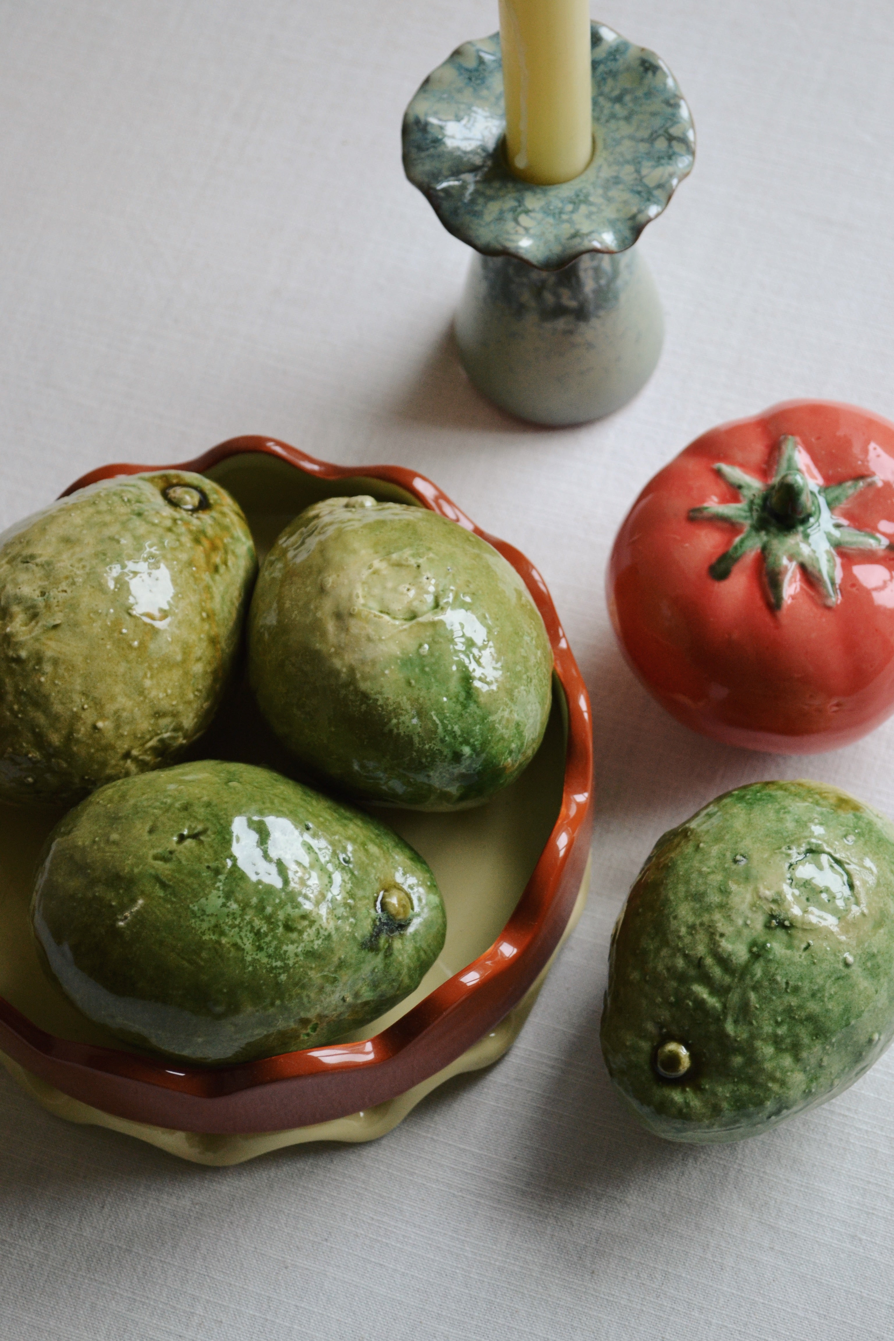 Ceramic Avocado Figure – Spicer and Wood