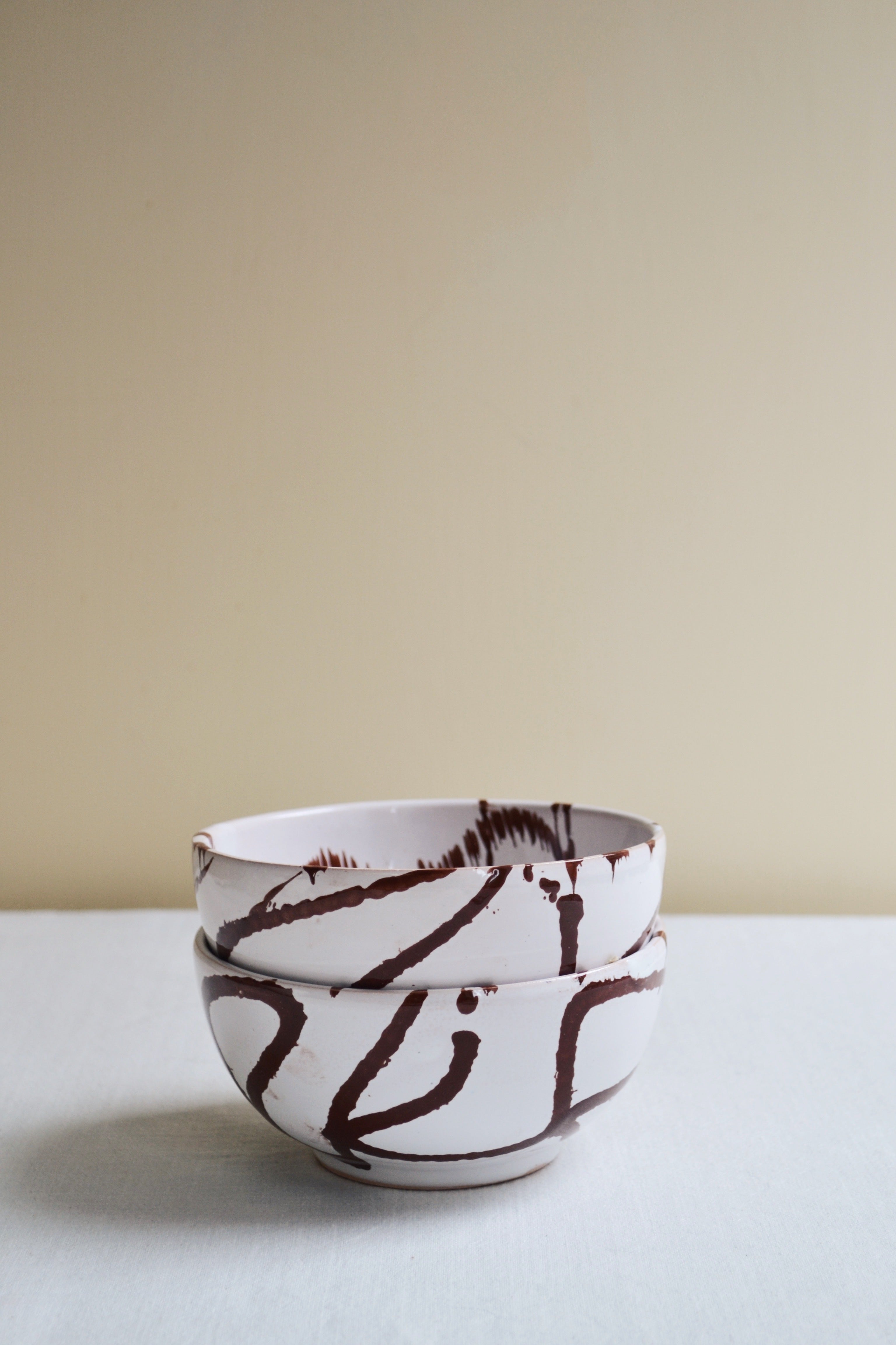 Splatter Bowl - Brown – Spicer and Wood