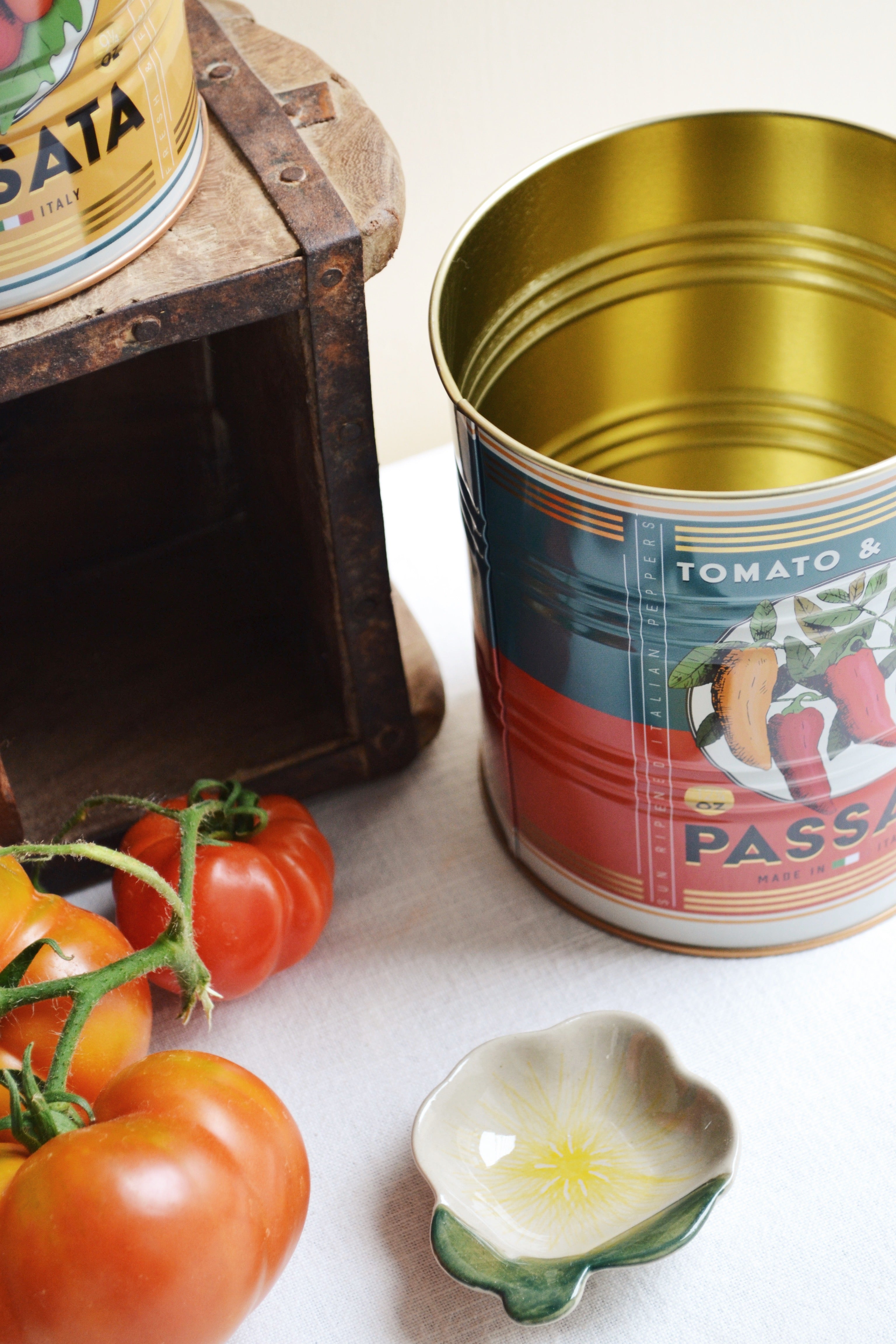 Set of Two Storage Tins - Passata – Spicer and Wood