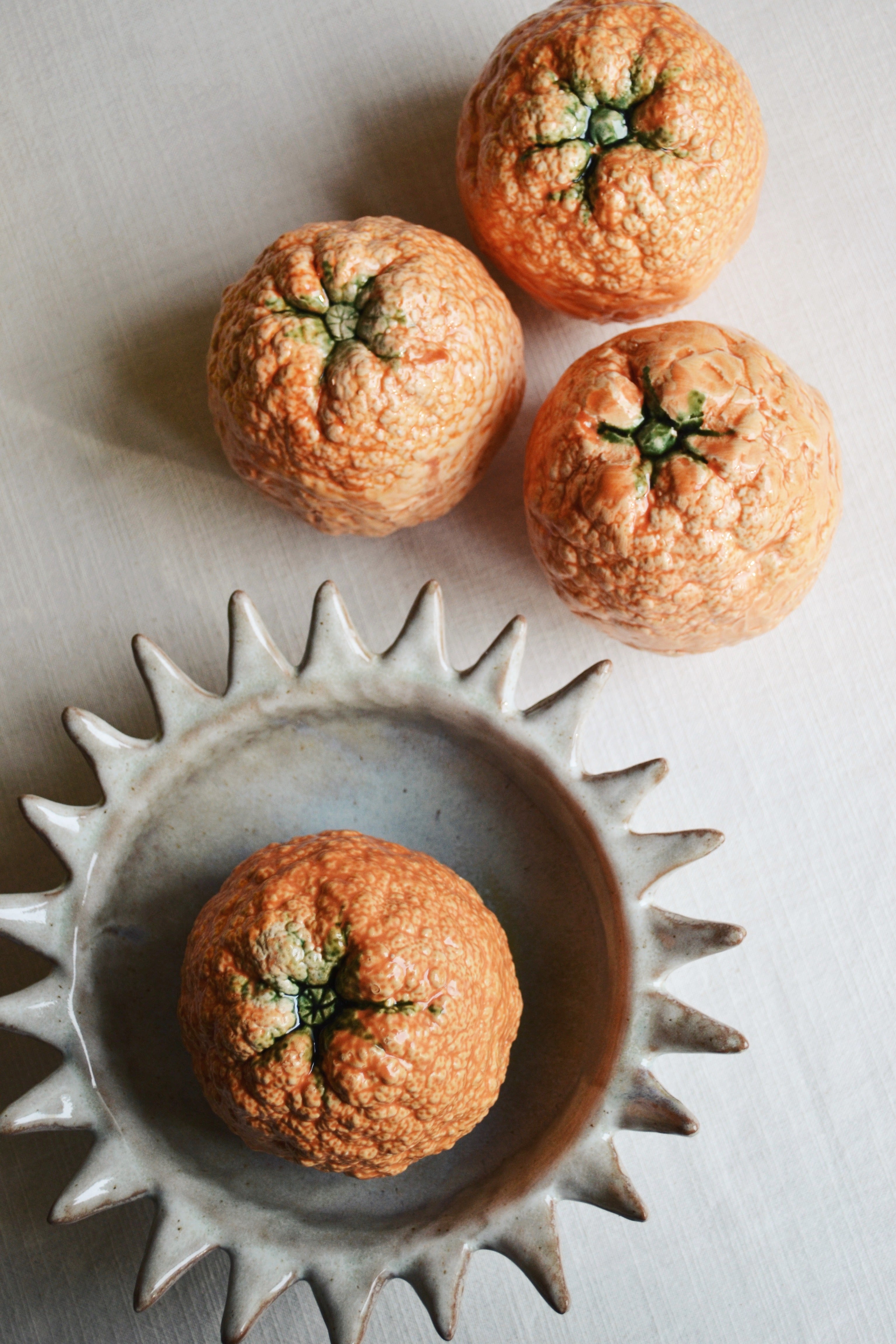 Ceramic Orange Figure – Spicer and Wood